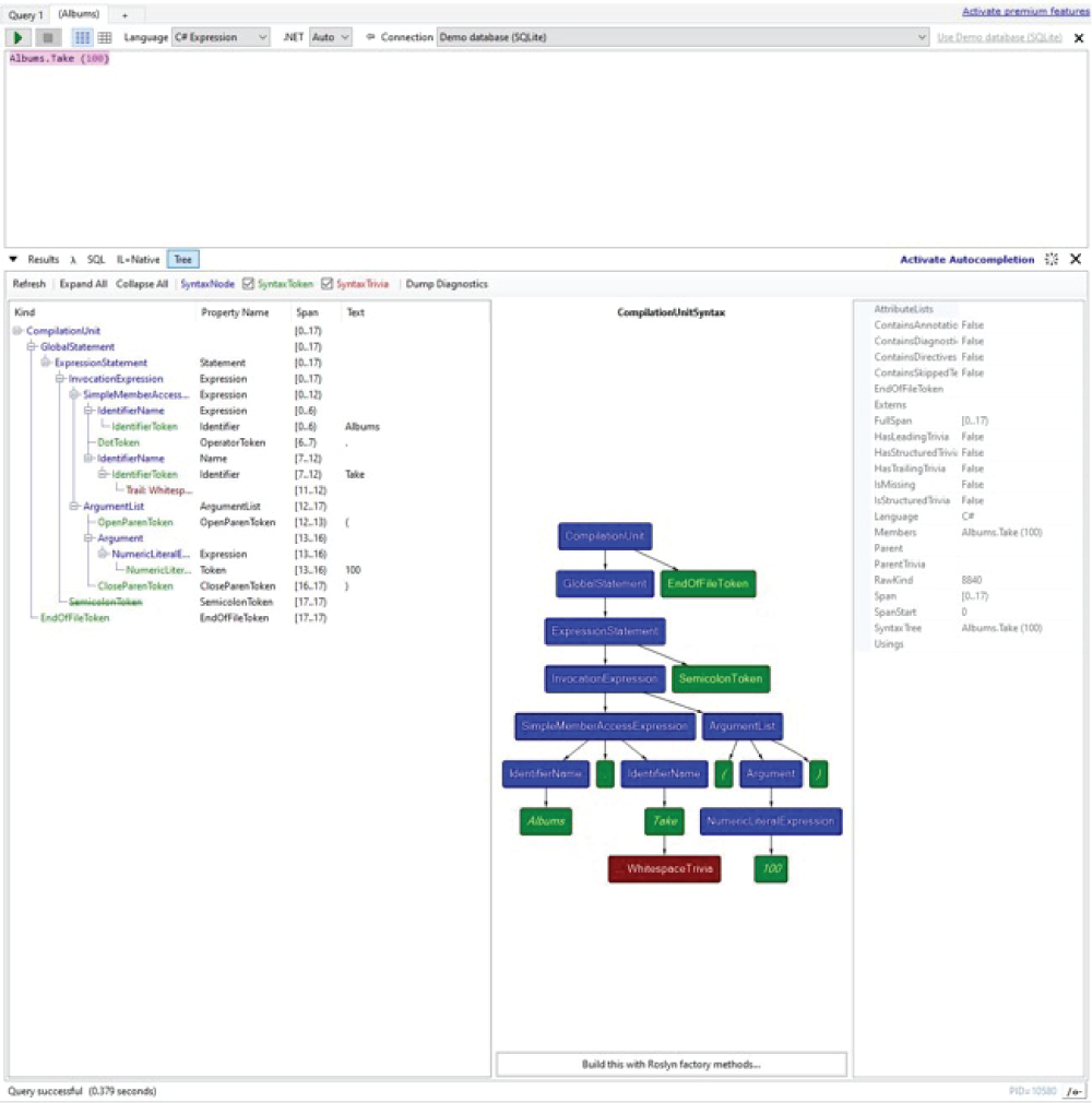 Setting Up Linqpad Toolset To Assist In Visualization And Manipulation Of Sql Queries And