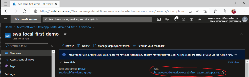 Part 1 Of 3 Azure Static Web Apps Blazor Webassembly Front End And C Azure Functions Back