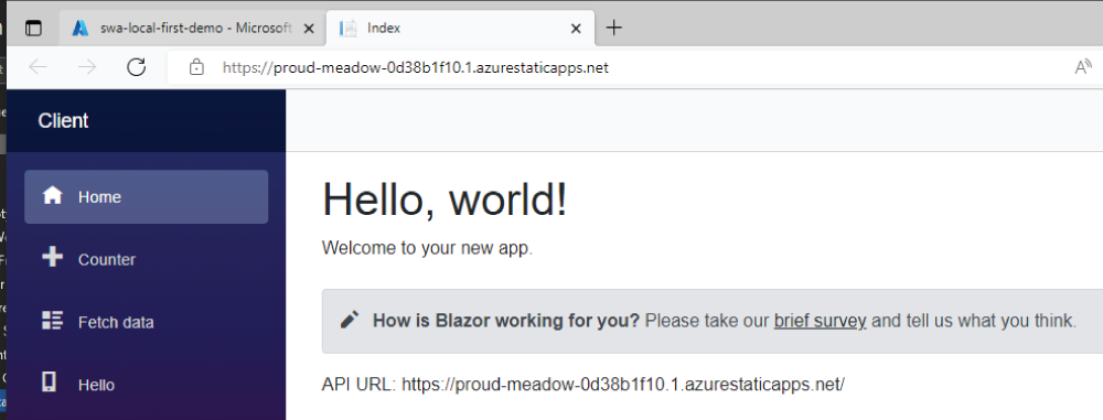 Part 1 Of 3 Azure Static Web Apps Blazor Webassembly Front End And C Azure Functions Back
