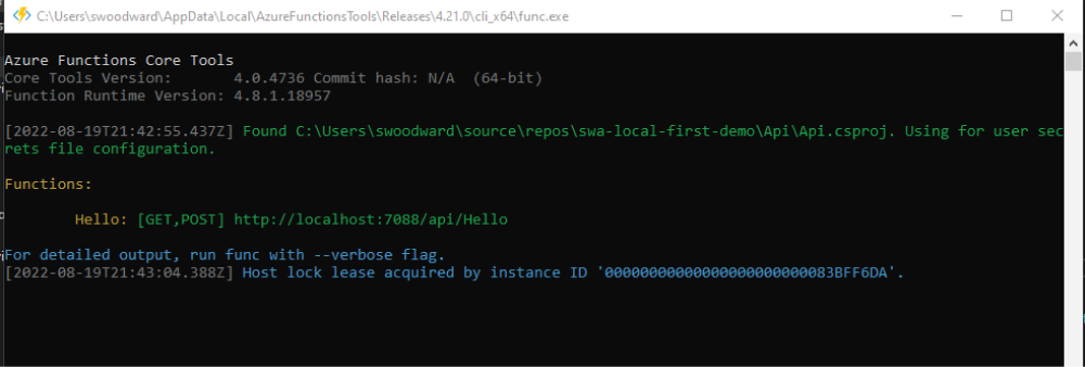 Part 1 Of 3 Azure Static Web Apps Blazor Webassembly Front End And C Azure Functions Back